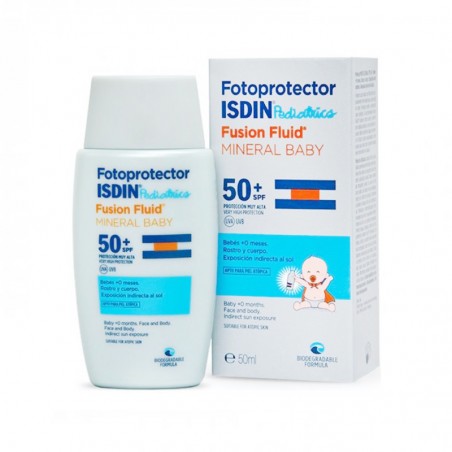 ISDIN Écran Solaire mineral baby spf50+ 50ml